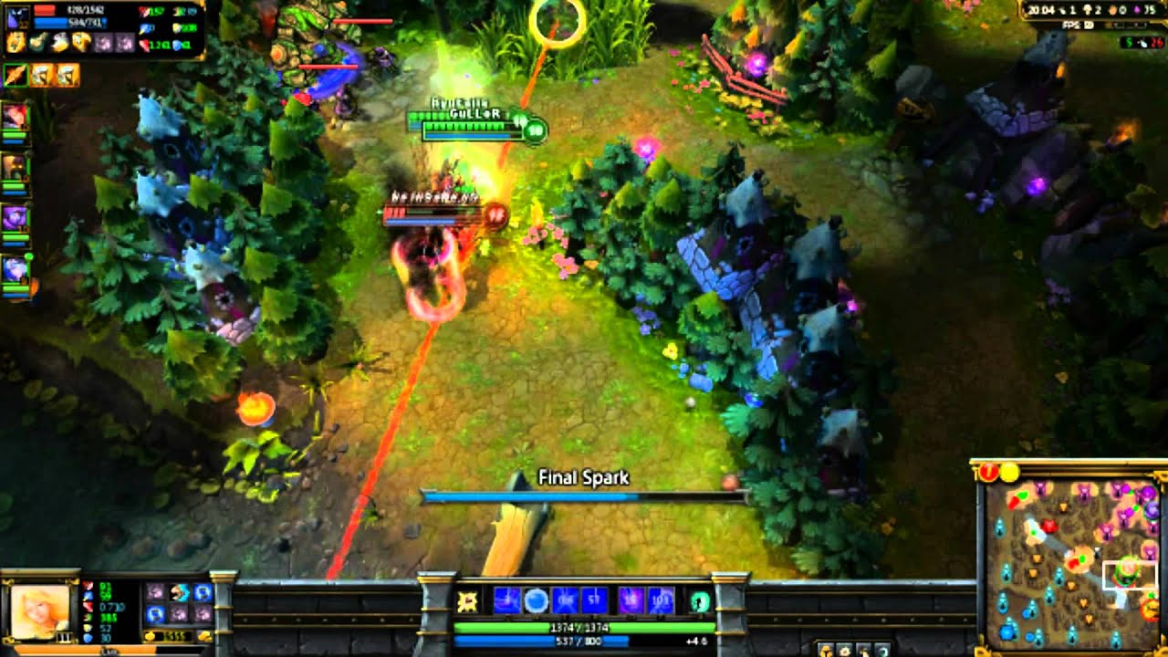 LoL - Lux Laser KS Montage - The Final Spark - YouTube