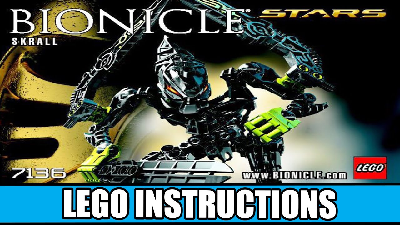 LEGO Instructions - Bionicle - Stars - 7136 - Skrall - YouTube