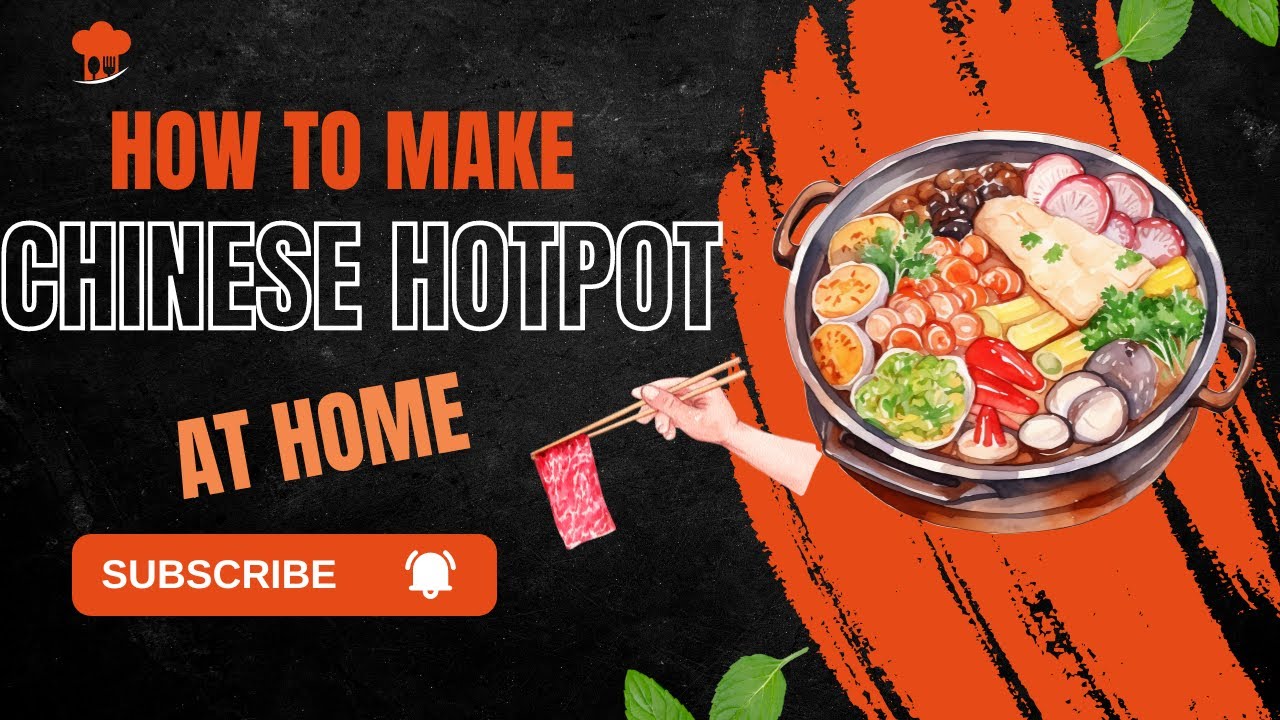 How to make hot pot at home 如何自己在家做火锅 - YouTube