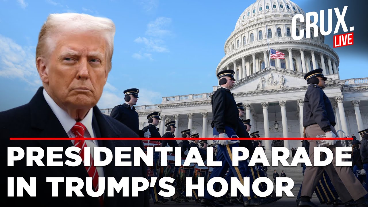 Trump Inauguration 2025 LIVE | Presidential Parade Live At Capital One ...