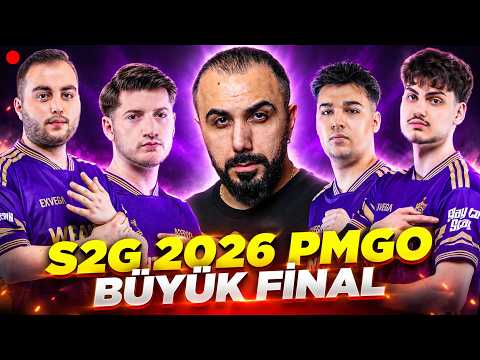 🔴 S2G E-SPOR 2026 PMGO TR BÜYÜK FİNAL GÜNÜ MAÇLARINI İZLİYORUZ! - PUBG Mobile