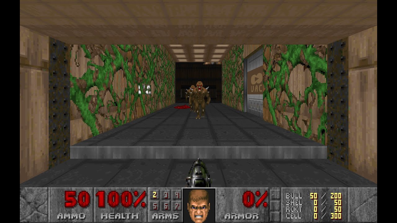 Ultimate Doom 100% Ultra-Violence Playthrough Part 12: E2M3 - Refinery ...