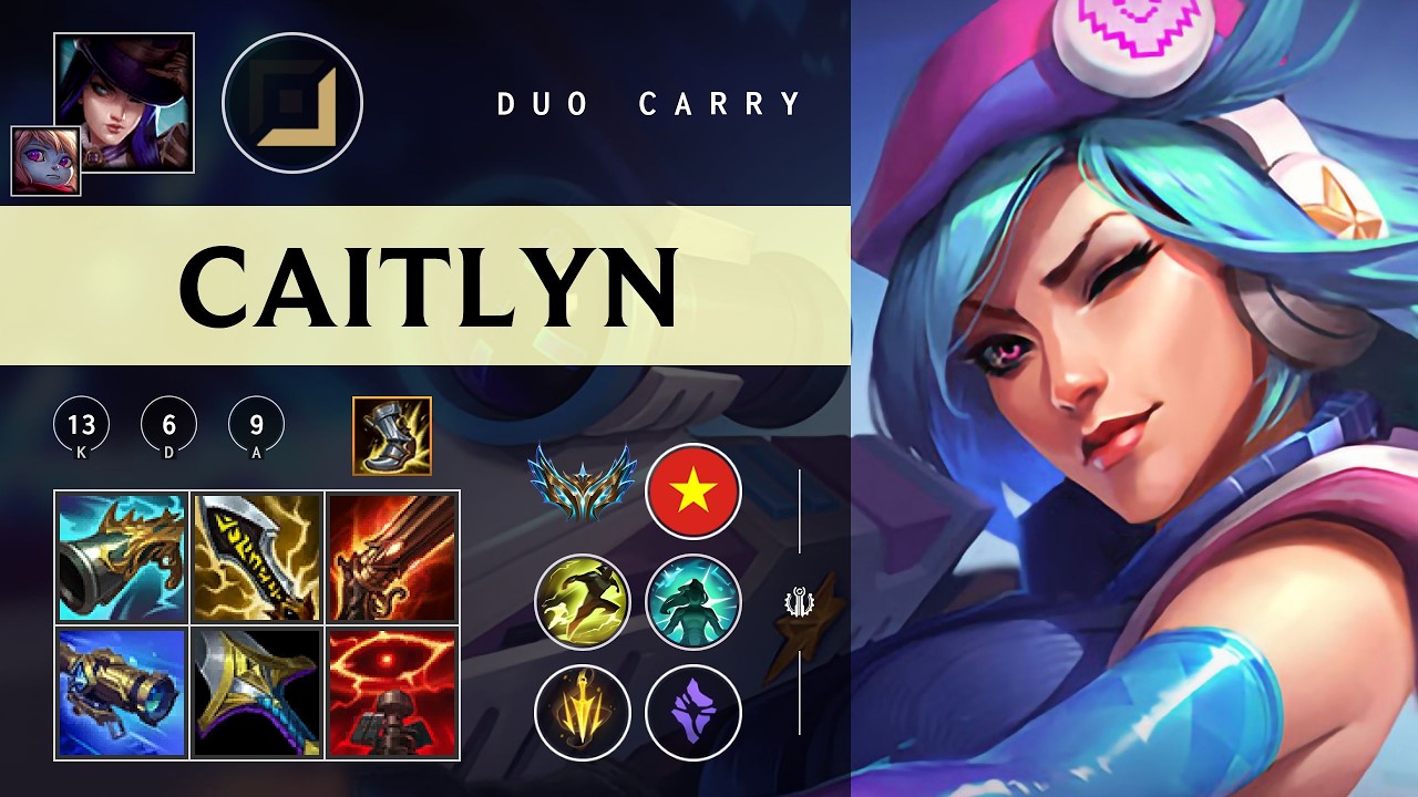 Caitlyn ADC vs Yunara - VN Challenger Patch 26.04 - YouTube