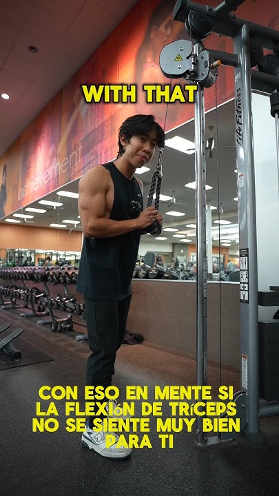 The Correct Way To Do A Tricep Pushdown Youtube