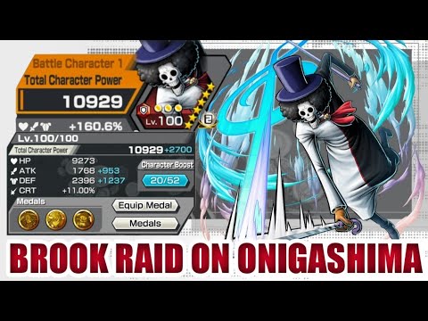 BROOK RAID ON ONIGASHIMA GAMEPLAY | ONE PIECE BOUNTY RUSH | OPBR - YouTube