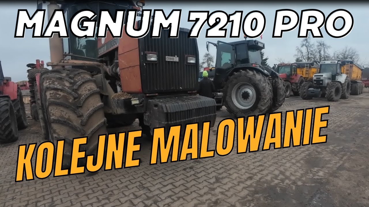 Magnum 7210 Pro idzie do malowania. Porządki przed zimą. - YouTube
