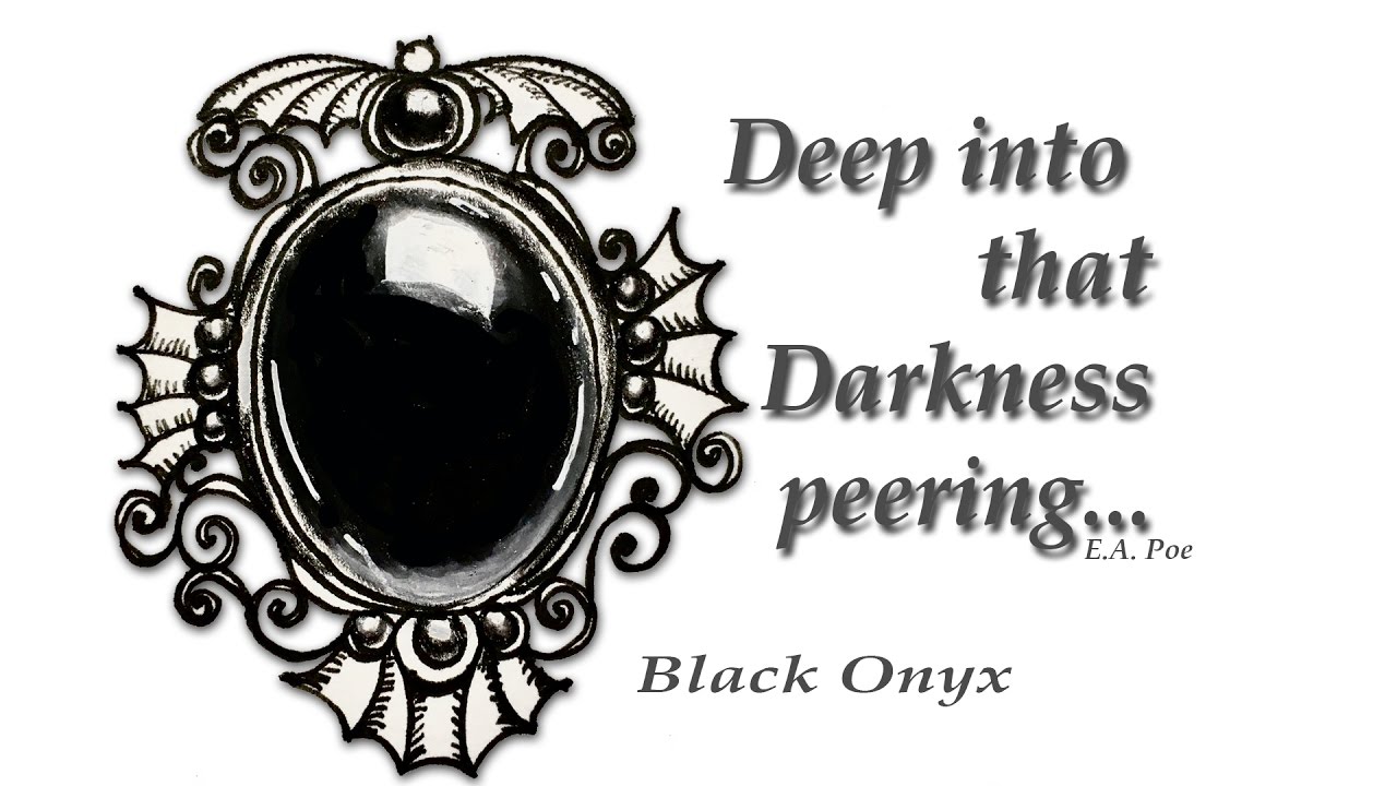 How to Draw Doodlegems Black Onyx ep 29 - YouTube