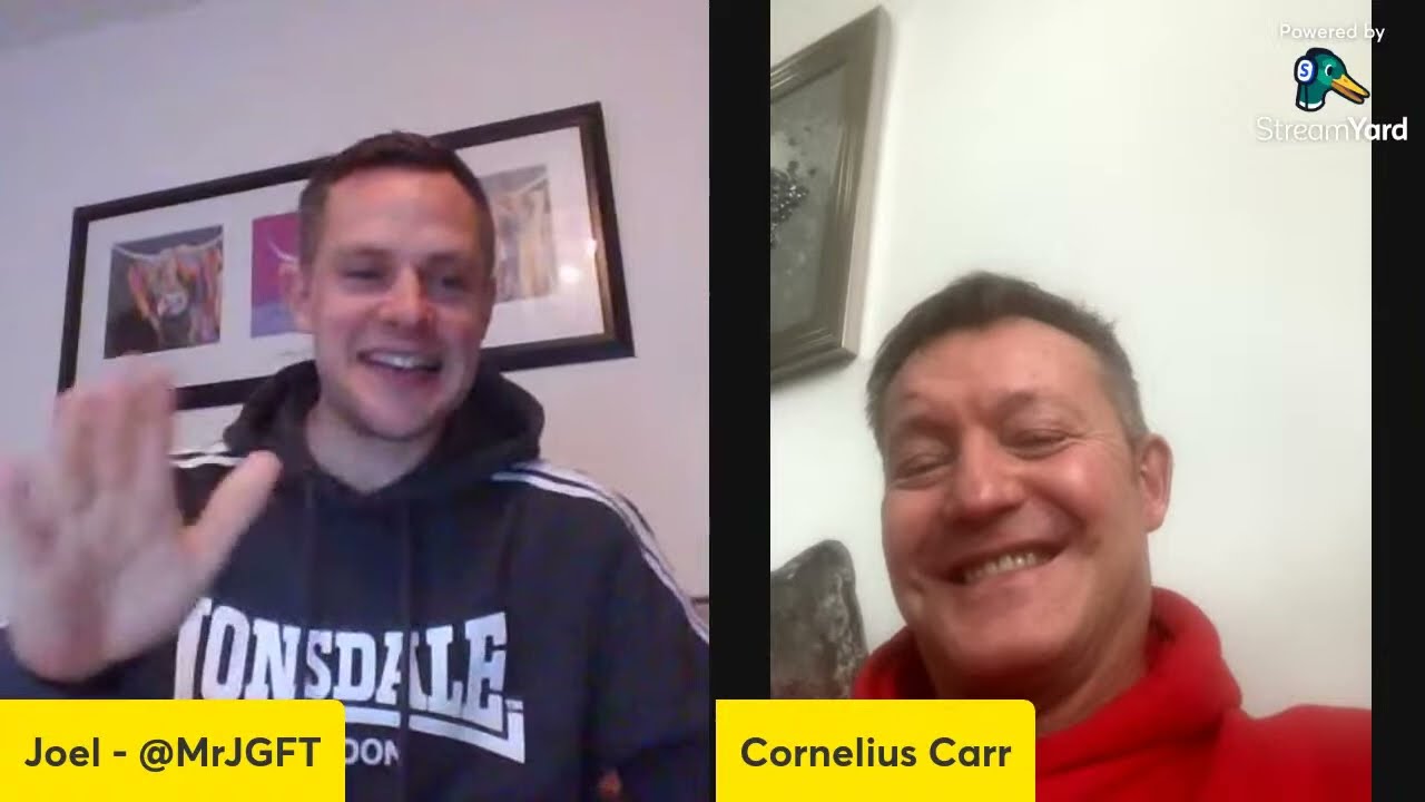 Cornelius Carr talks about his career, British/World Titles, Morrissey ...