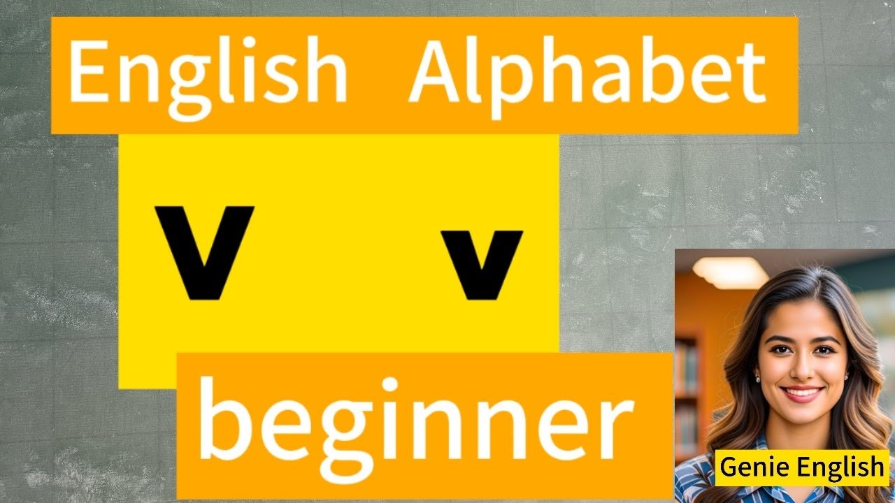 Let's learn how to read and write uppercase'V' and lowercase 'v' with English word. - YouTube