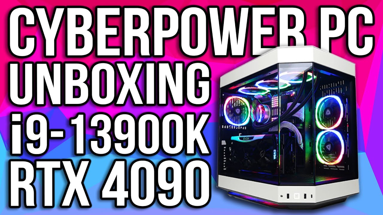 Unboxing CyberPowerPC LIVE - RTX 4090, i9-13900K - YouTube