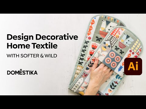 ONLINE COURSE Textile Pattern Design for Home Interiors by Tatiana Nedialkova