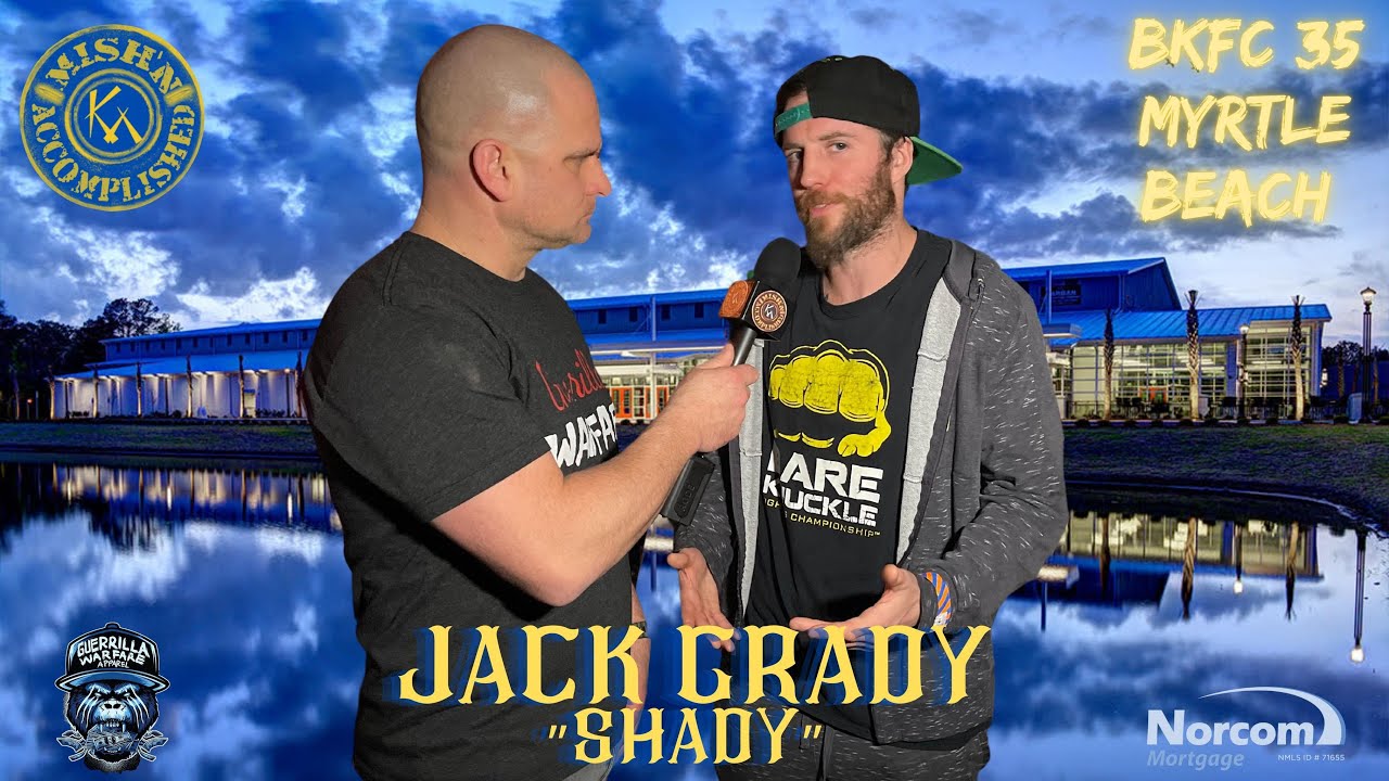 Jack Grady BKFC 35 Interview, “If I can catch a body in this sport… I’m ...