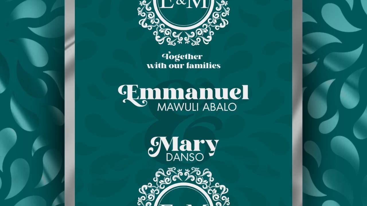 Wedding Ceremony of Emmanuel Mawuli Abalo & Mary Danso #Emyrs22 - YouTube