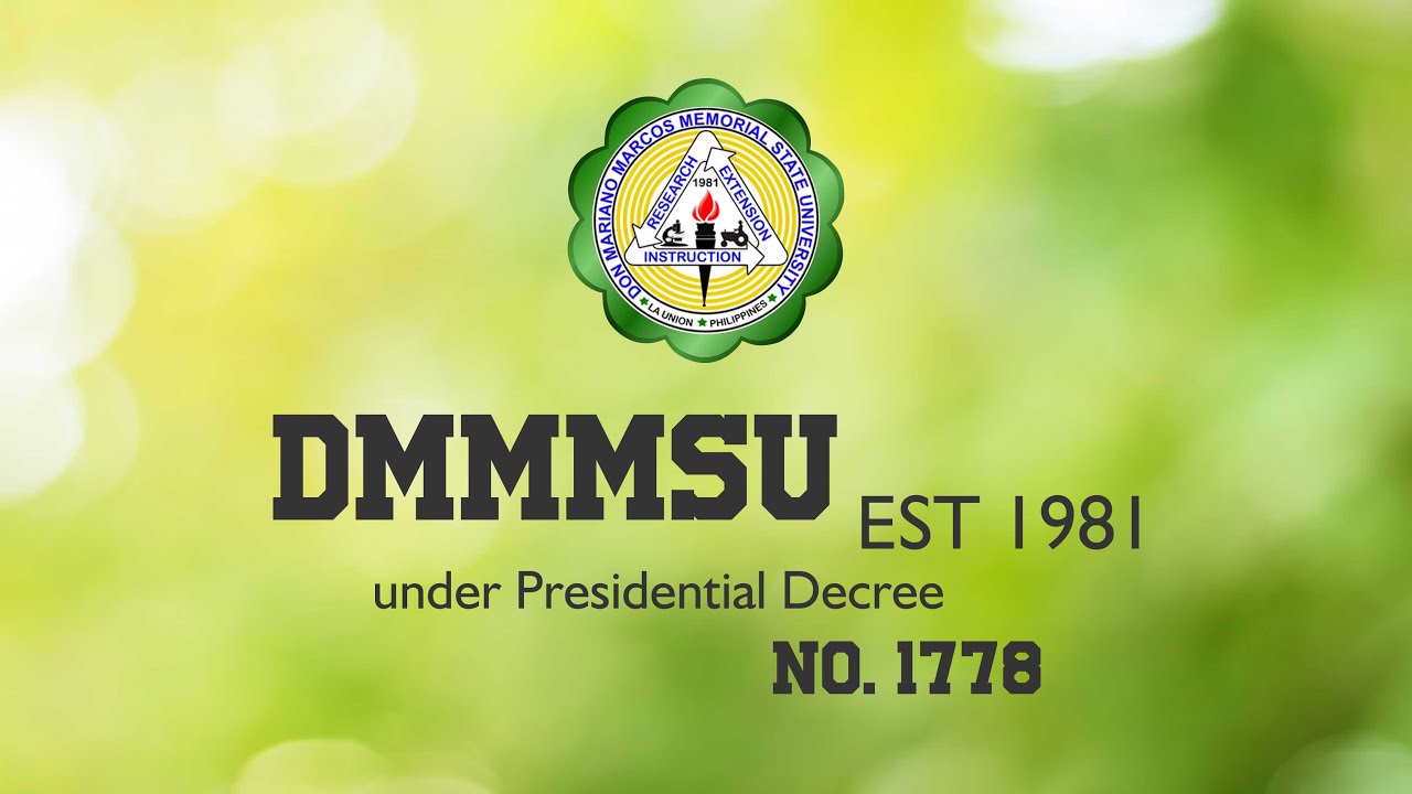 DMMMSU Briefer 2019 - YouTube