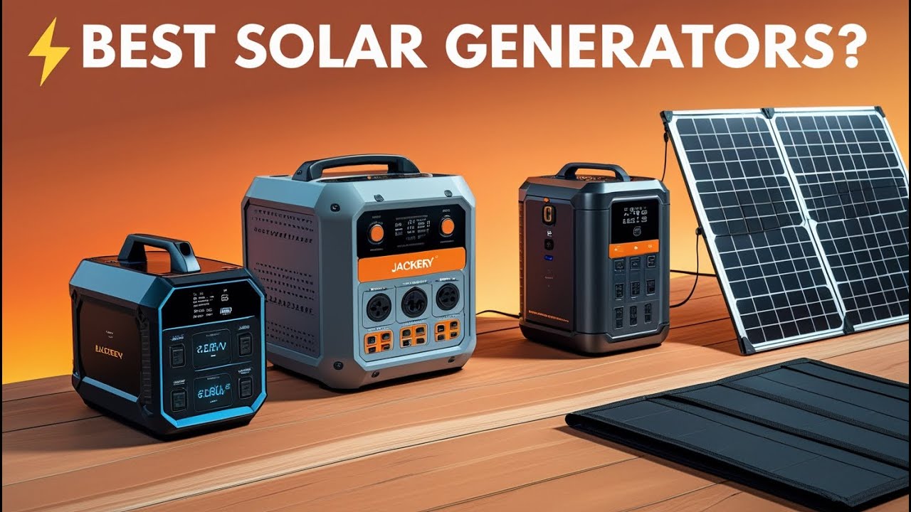 TOP 5: Best Solar Generators 2025 - Best Solar Generators Buy in 2025 ...