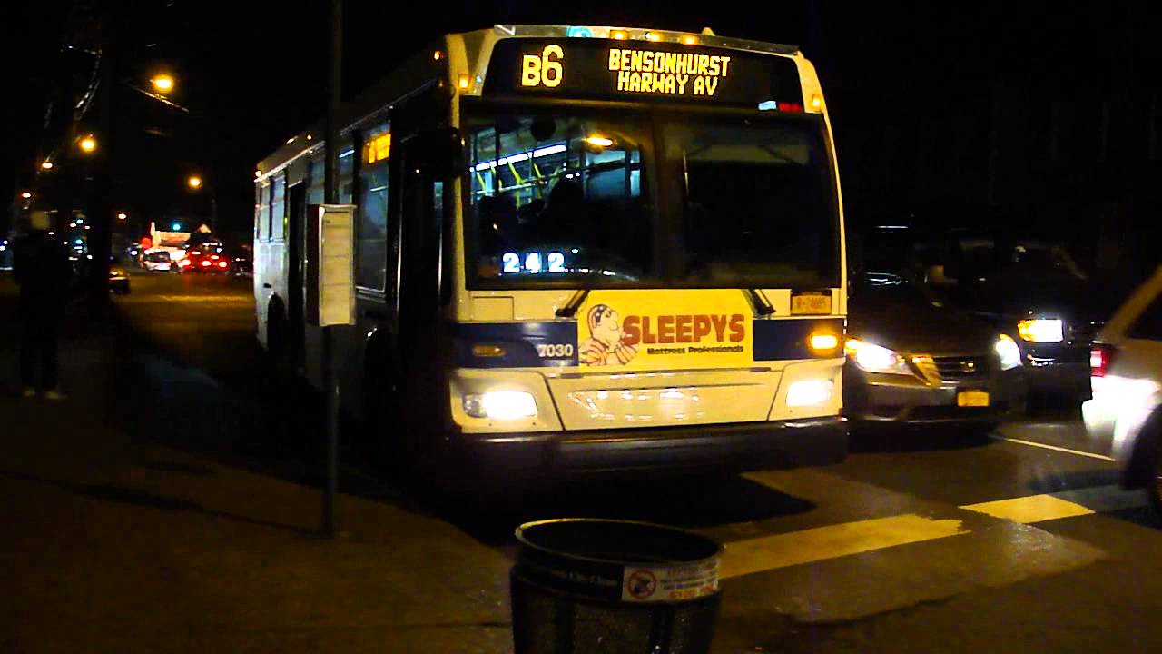 MTA New York City Bus: Orion 07.501 "3G" #7030 B6 @ Flatlands & Remsen ...