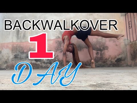 How To Do A BACK-WALKOVER - YouTube
