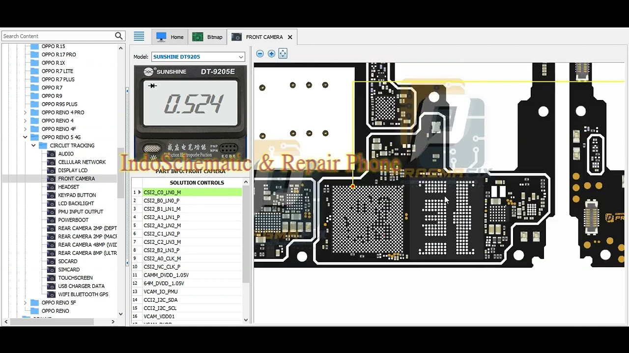 Oppo Reno 5 4G: Audio, Network, Display LCD, Front Camera, Headset ...