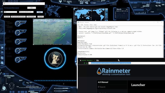 Hardware Rainmeter Youtube