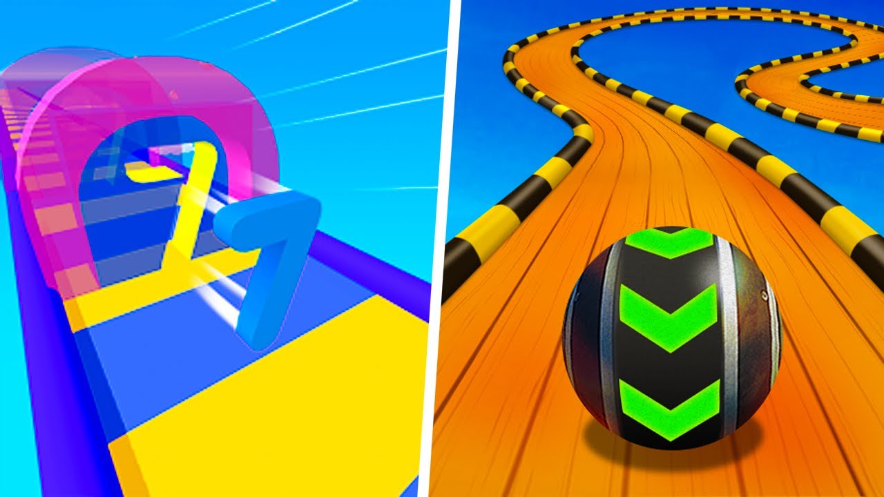 Math Race 3D | Rolling Ball 2048 - Gameplay Walkthrough Max Levels ...
