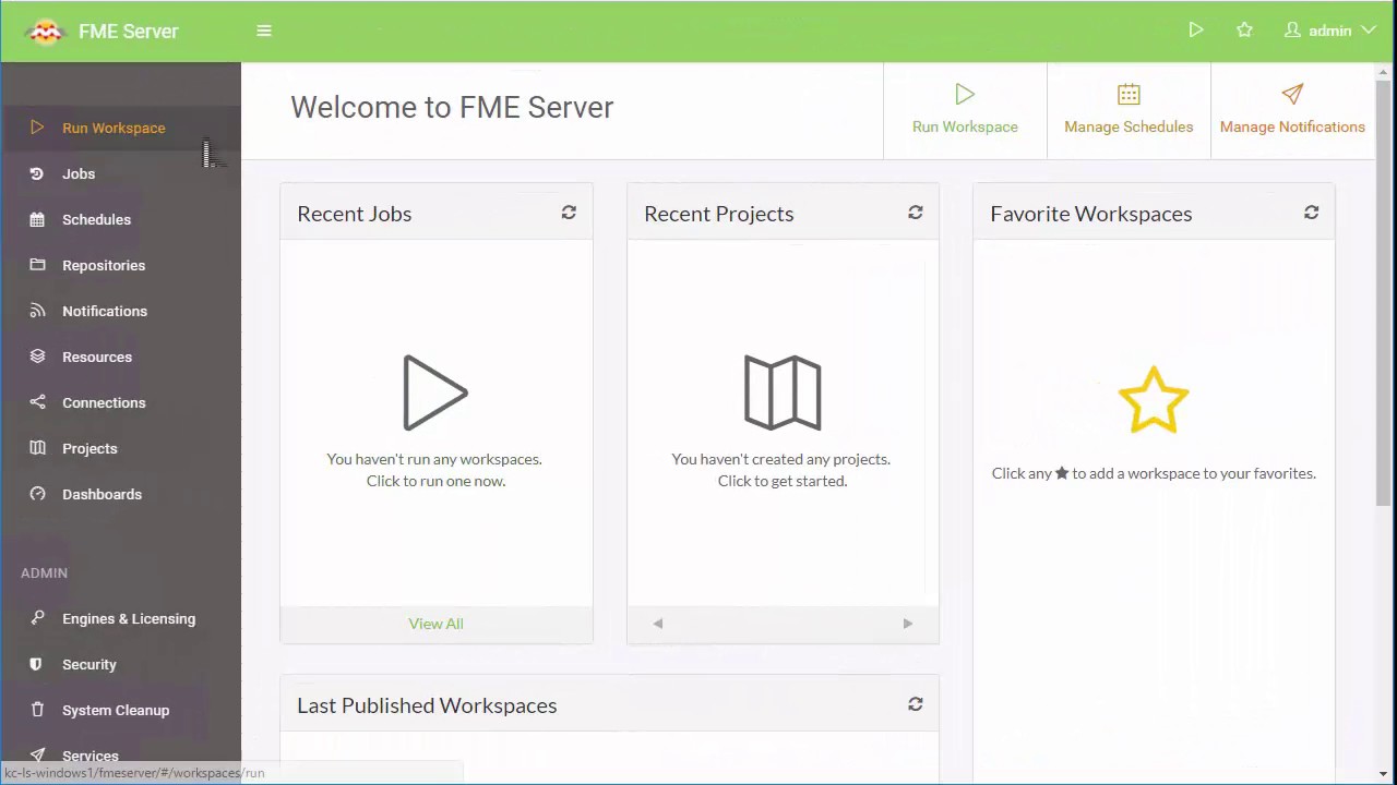 Getting Started with FME Server 2017 - YouTube