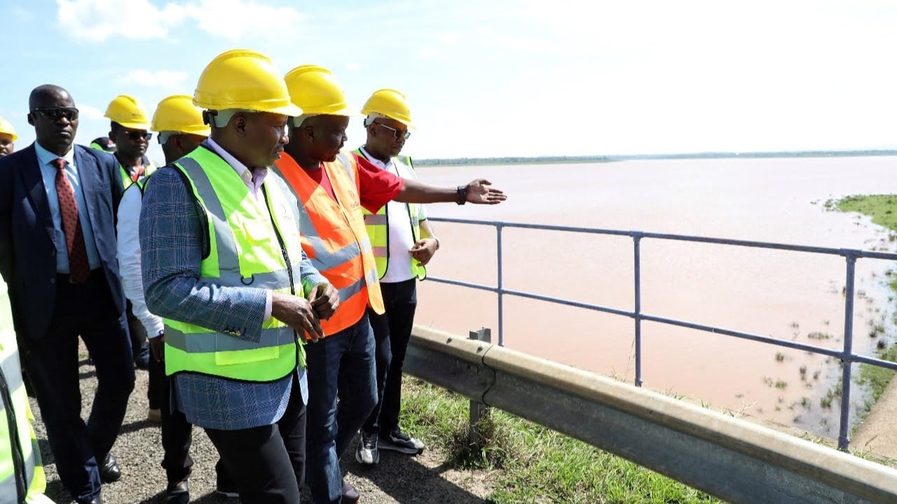 Watch How CS Kithure Kindiki Arrived at Masinga Dam! - YouTube