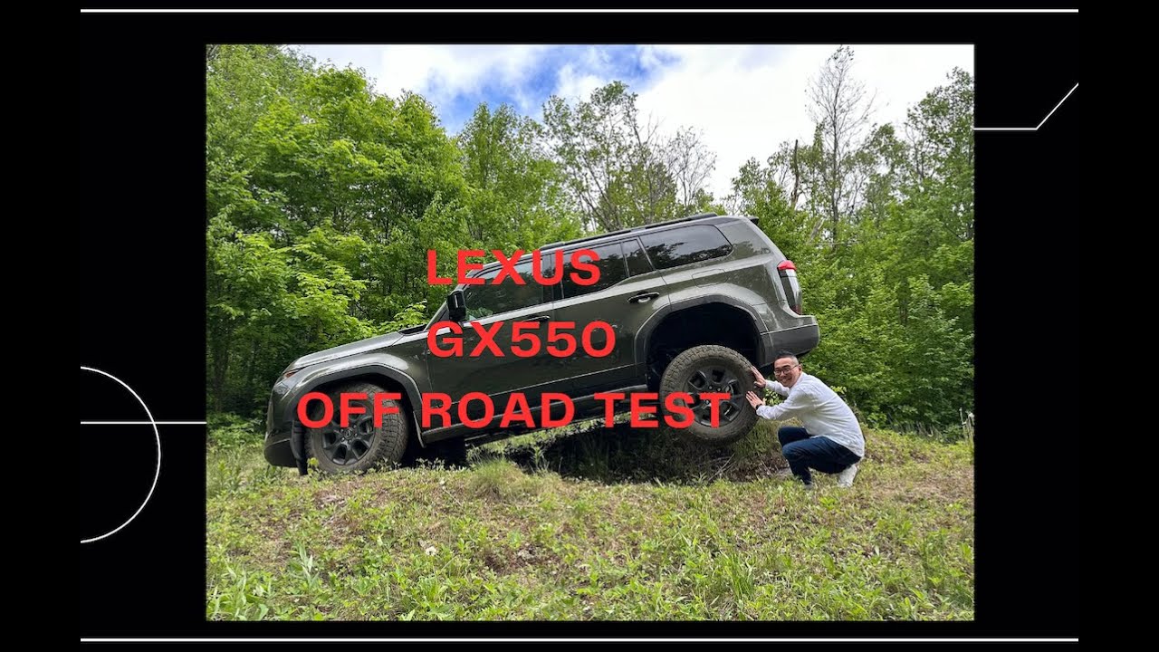 GX550 most extreme off-road test ! A must-see before purchase ! - YouTube