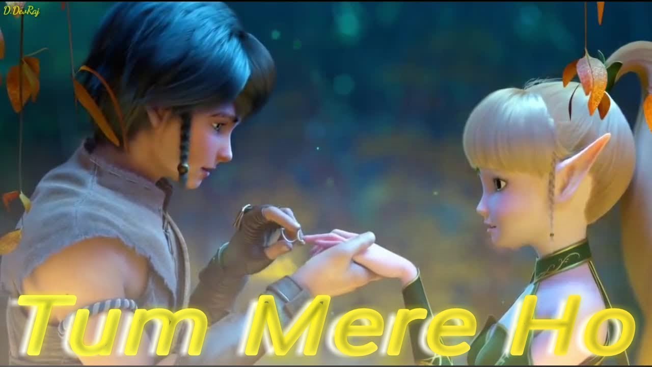 Tum Mere Ho | Animated | Love | song |💖 heart touching song | - YouTube