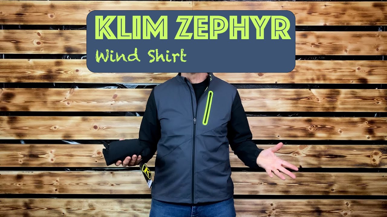 Very versatile Klim Zephyr mid layer - YouTube