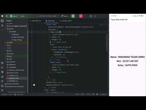 Tugas Mobile Programming - YouTube