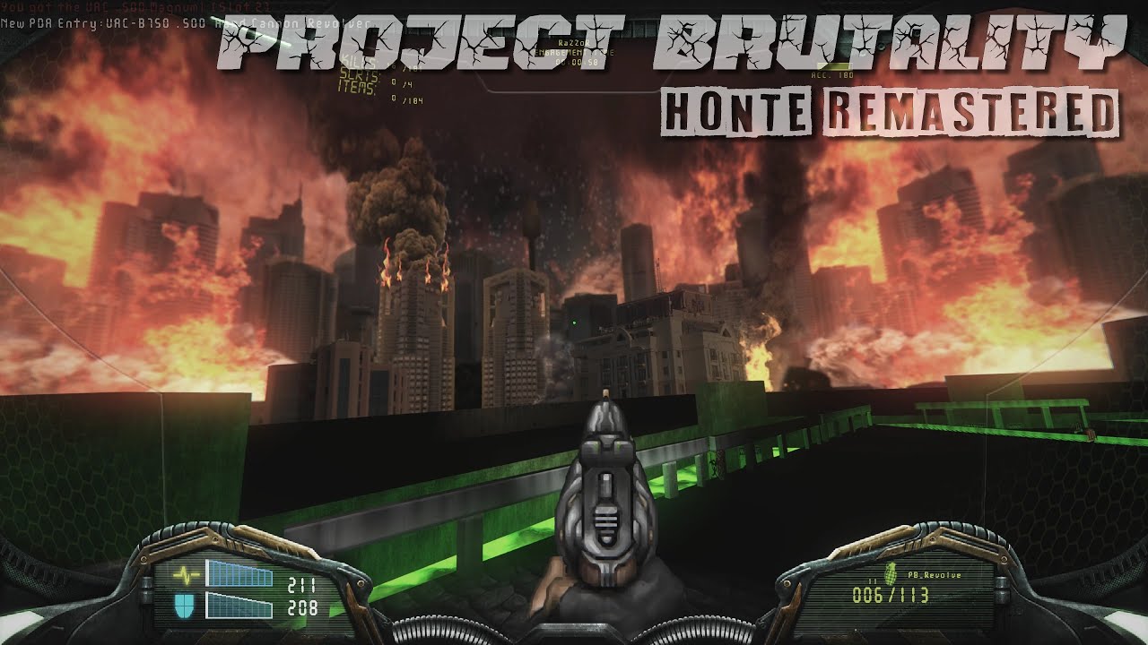 Project Brutality 3.0 - HontE Remastered | MAP18: The Courtyard | 4K/60 ...