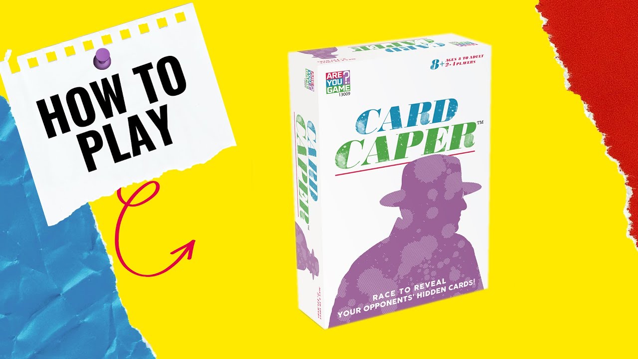 How To Play: Card Caper from AreYouGame - YouTube