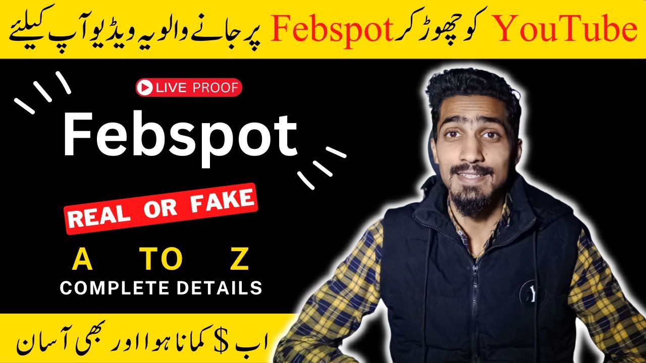 Febspot is Real or Fake | Online Earning in Pakistan by Febspot ...