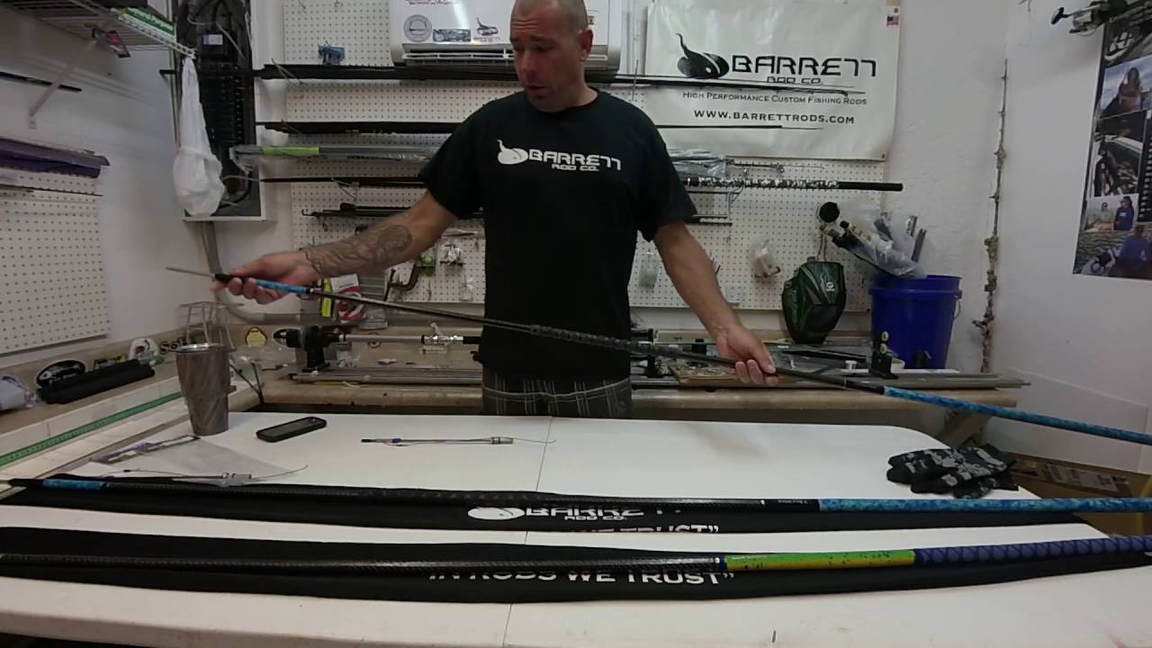 barrett rods pole spear! - YouTube