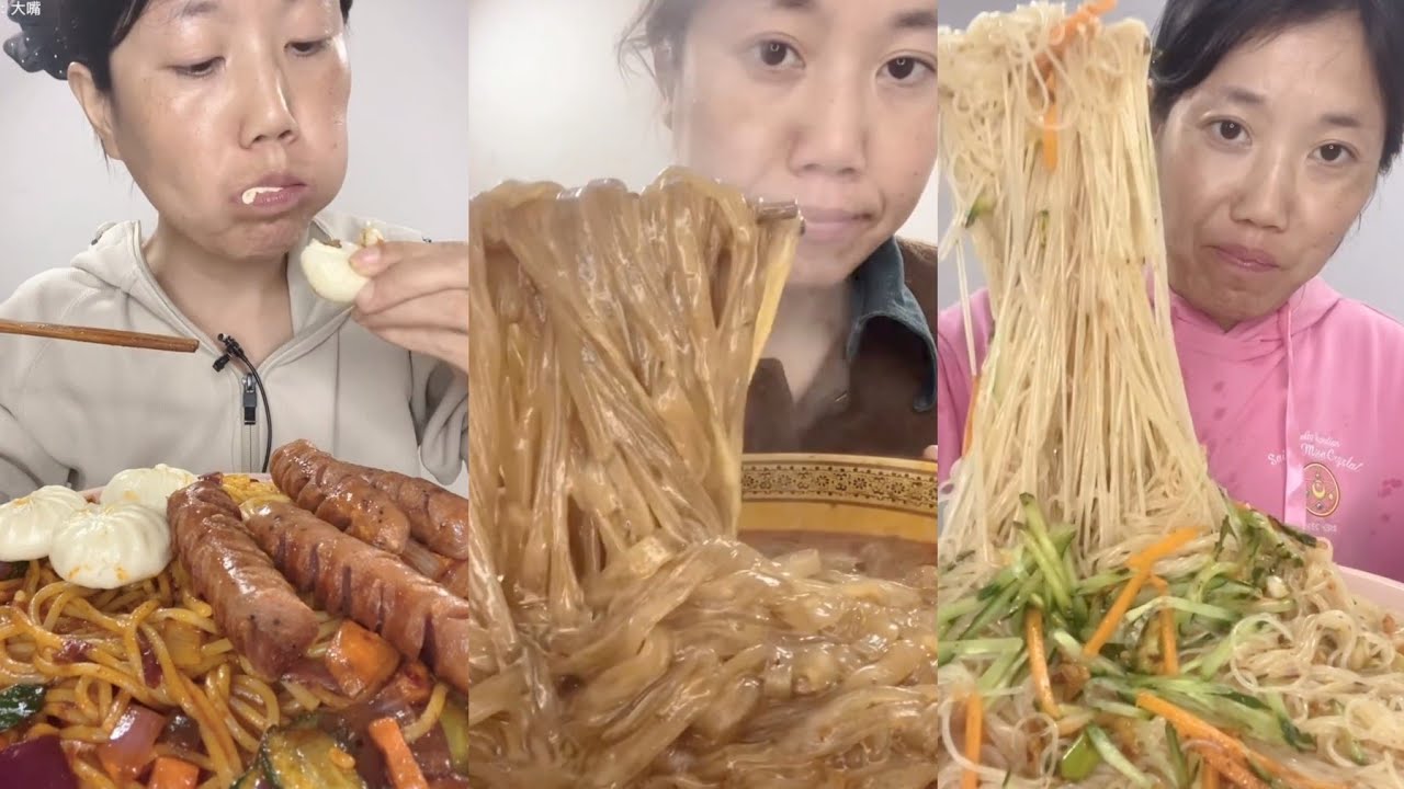 MUKBANG SATISFYING EATING CHINESE FOOD Ep1159 - YouTube