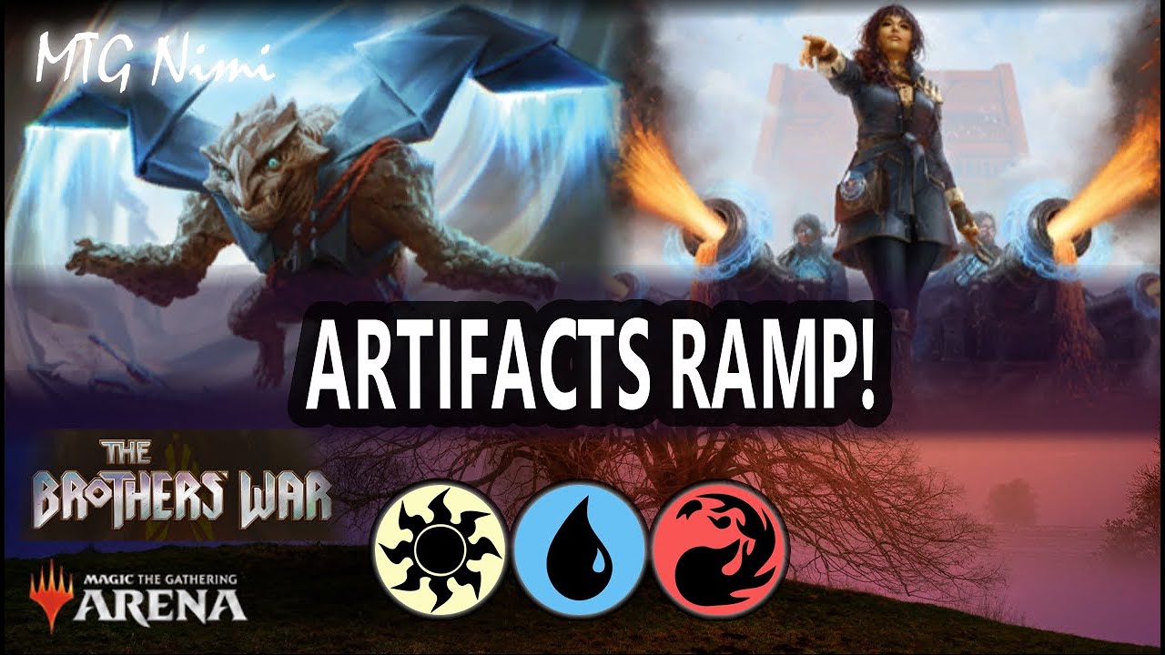 ARTIFACTS RAMP! | The Brothers War | Standard Gameplay | MTG Arena ...