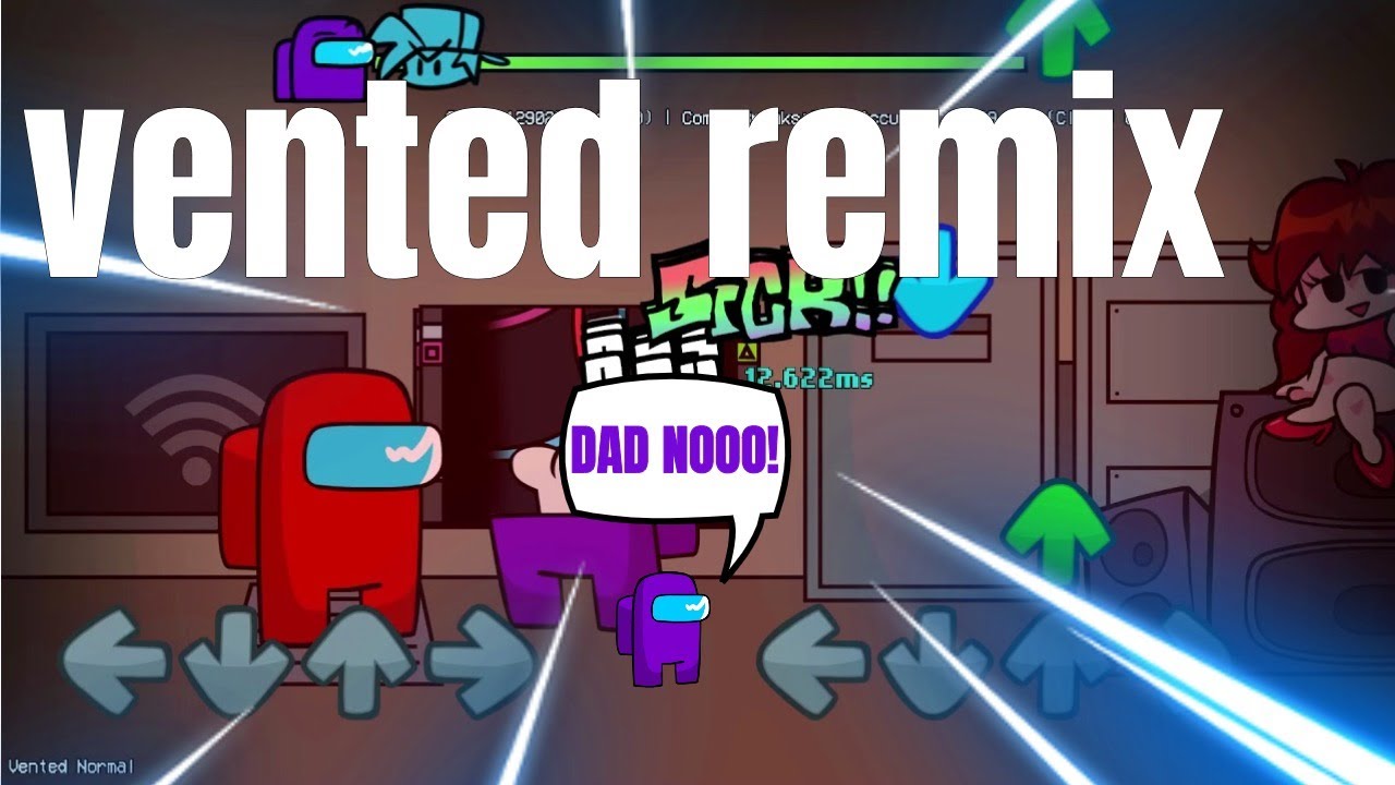 FNF vs crewmate - vented (morgzletsgo127 remix) - YouTube