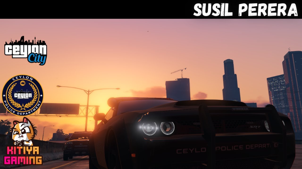 CEYLON RP LSPD LIVE | Grand Theft Auto V | හොරු අල්ලමු - YouTube