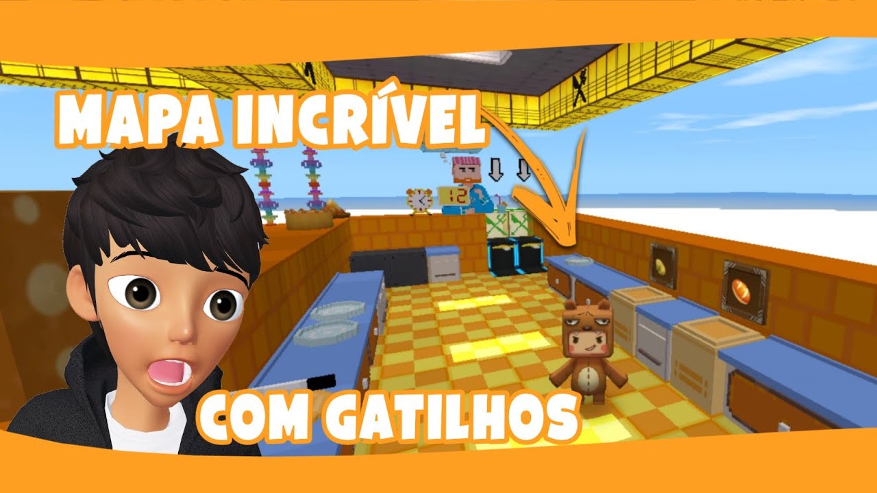 MAPA mais INCRÍVEL do MINI WORLD com novo sistema de gatilhos - YouTube