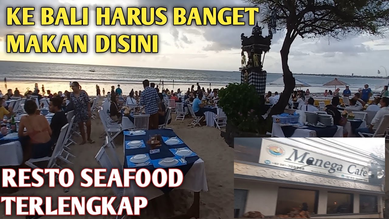 MENEGA CAFE | JIMBARAN | KE BALI HARUS BANGET MAKAN DISINI !!! - YouTube