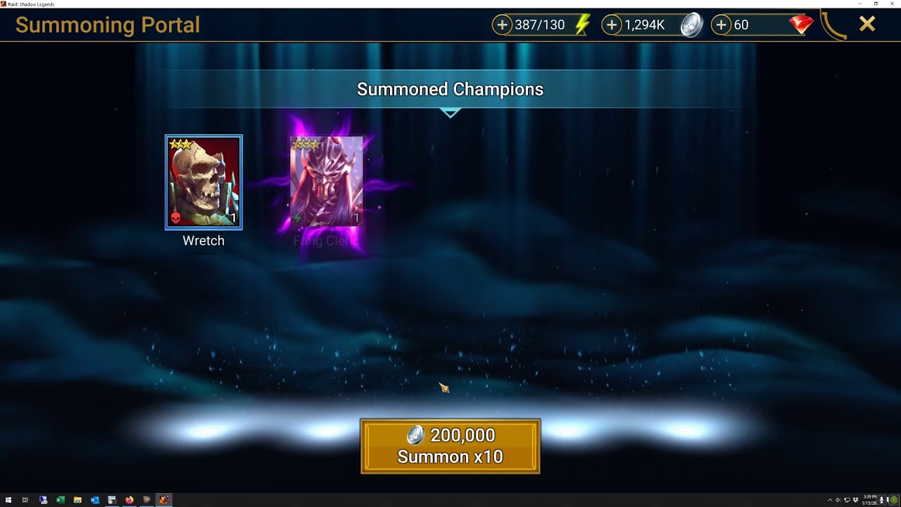 Raid Shadow Legends - 2x Ancient Shard Pull - YouTube