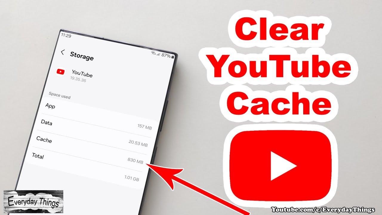 How to Clear YouTube Cache on Your Smartphone - Fast and Easy - YouTube