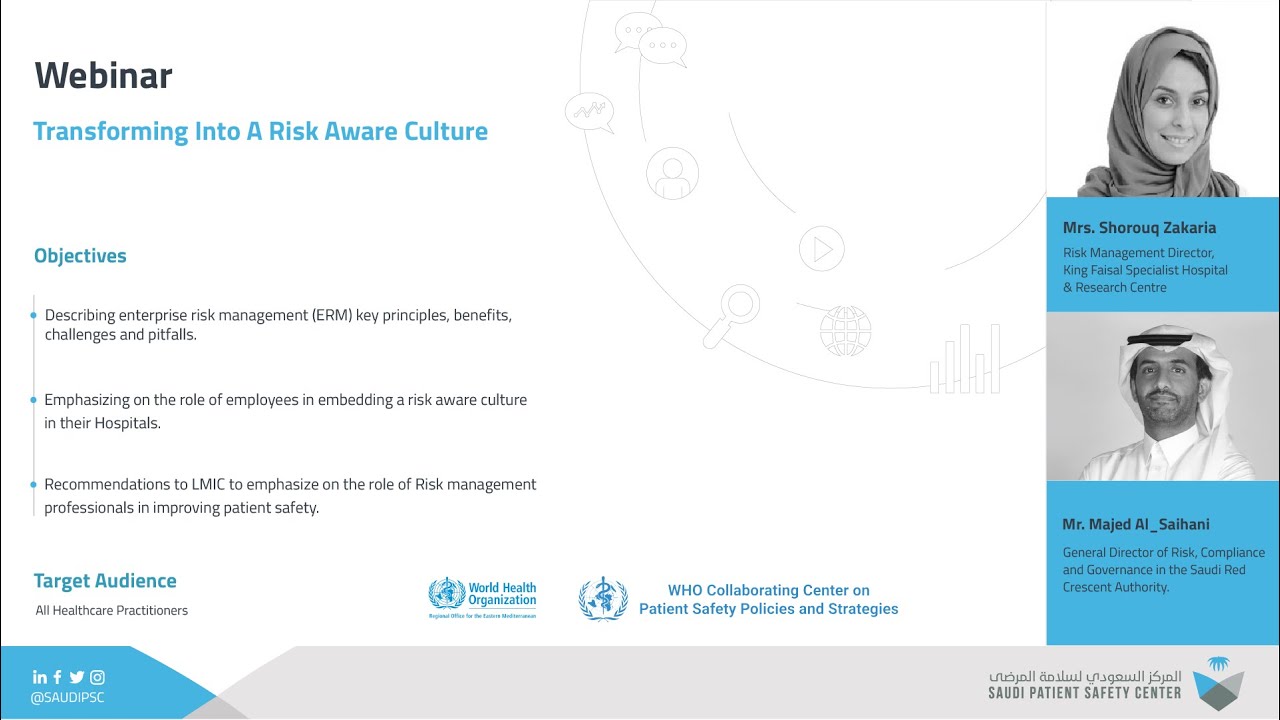 Transforming Into A Risk Aware Culture webinar - YouTube