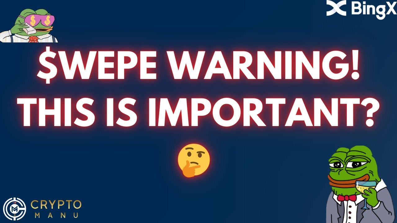 $WEPE😱 39 MILLION IN PRESALE⚠️ NEXT BIG MEME 2025?🚀‼️ - YouTube