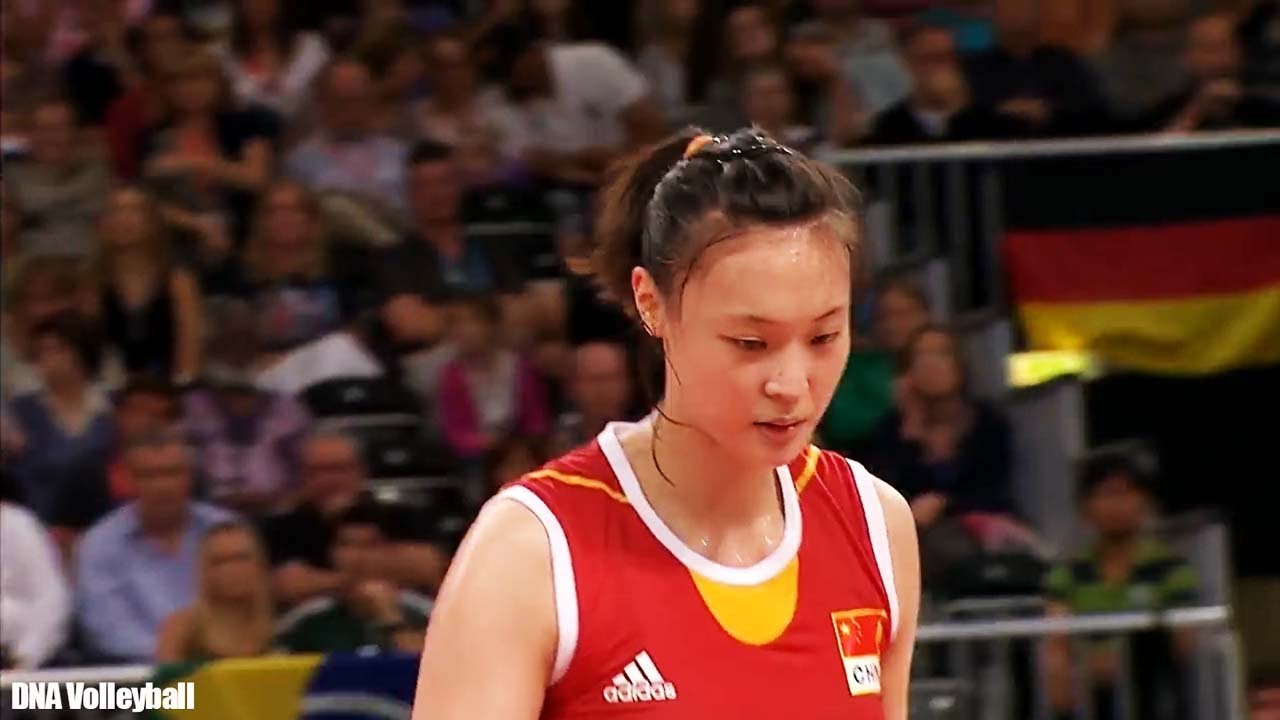 ฮุย รั่วฉี vs ญี่ปุ่น โอลิมปิก 2012 Hui Ruoqi (惠若琪) vs japan volleyball ...