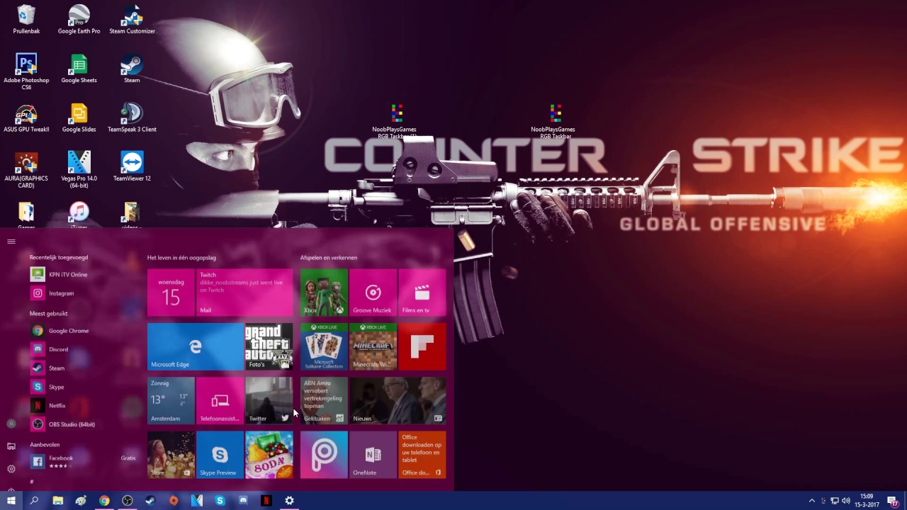 HOW TO GET A RGB/RAINBOW TASKBAR ON WINDOWS 10 FREE DOWNLOAD - YouTube