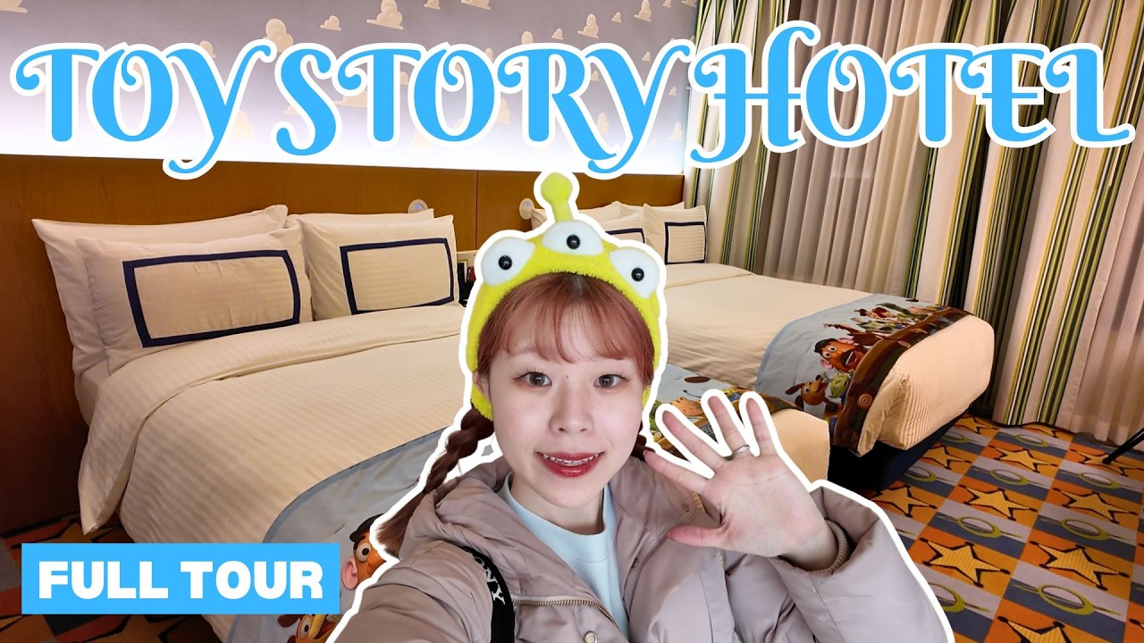 Shanghai Disney Toy Story Hotel FULL TOUR 🩵💫 | Room Tour, Courtyards ...
