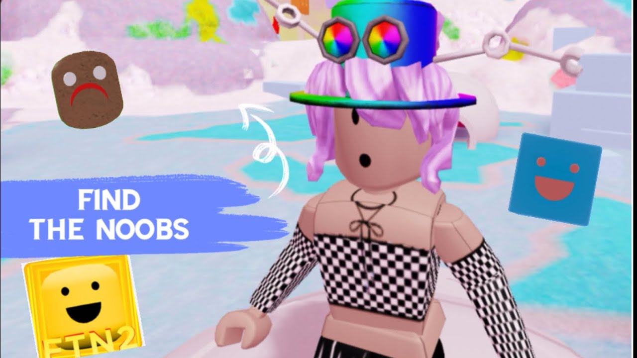 Find the noobs in #Roblox.Collect all the noob faces for Accessories ...