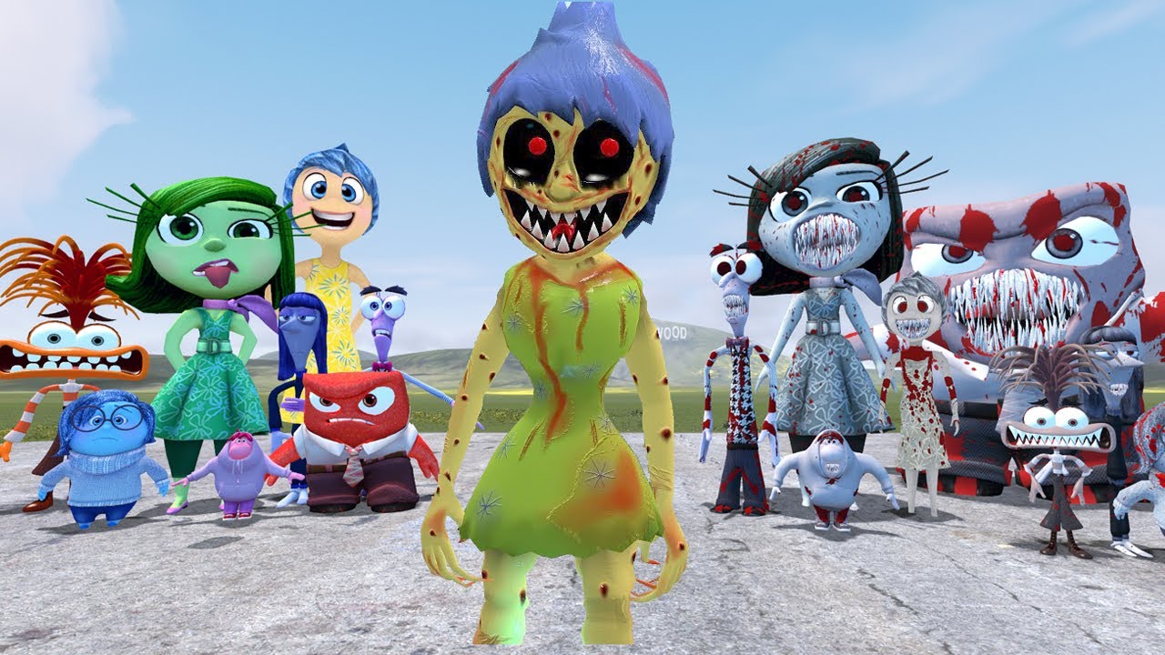 INSANITY VS INSIDE and INSIDE NIGHT OUT!! Garry's Mod! - YouTube