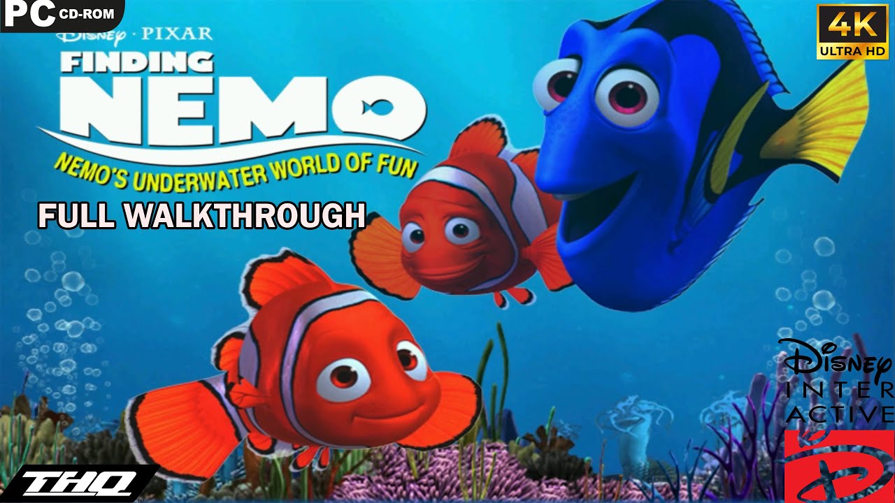 Disney Pixar Finding Nemo : Nemo's Underwater World Of Fun [PC] - Full ...